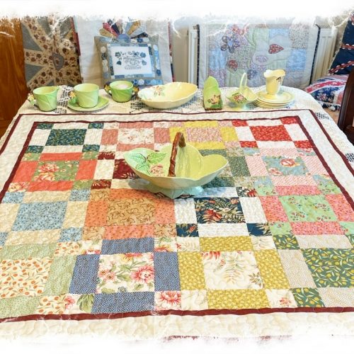 Charm pack shuffle pattern