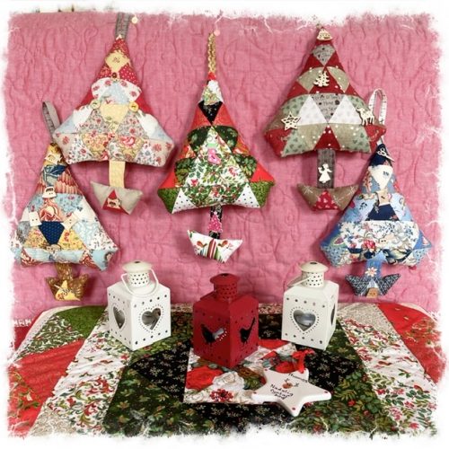 Triangle Christmas Tree Instructions With Acrylic Template Triangle Christmas Tree Instructions With Acrylic Template